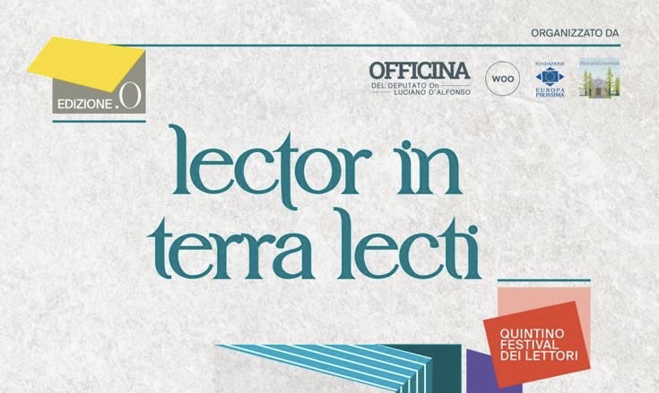 Premio Lector in terra Lecti: tutto pronto per l’edizione zero - Il ...
